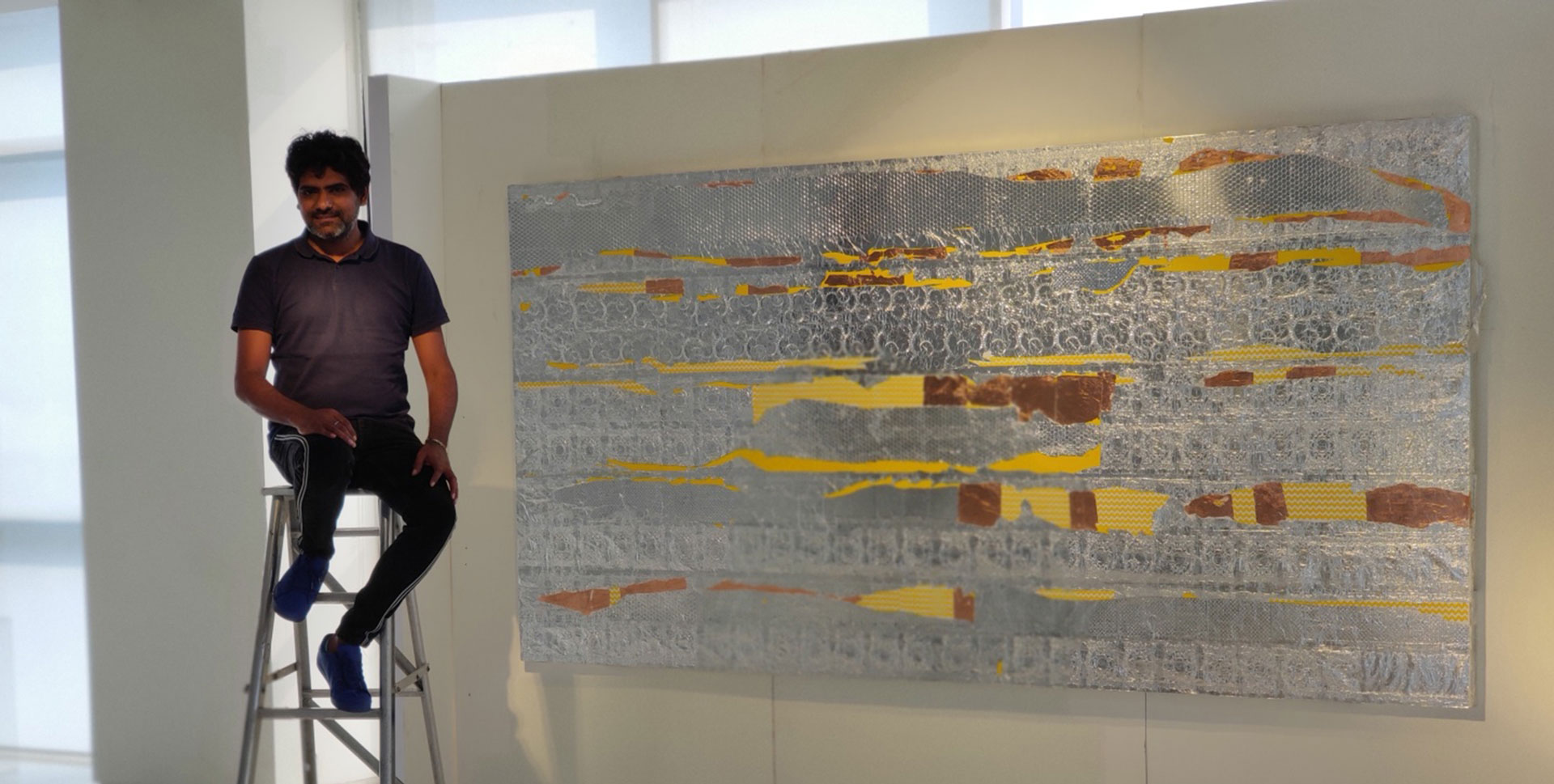 Jignesh Panchal draws a unique vernacular - Art Satva Magazine